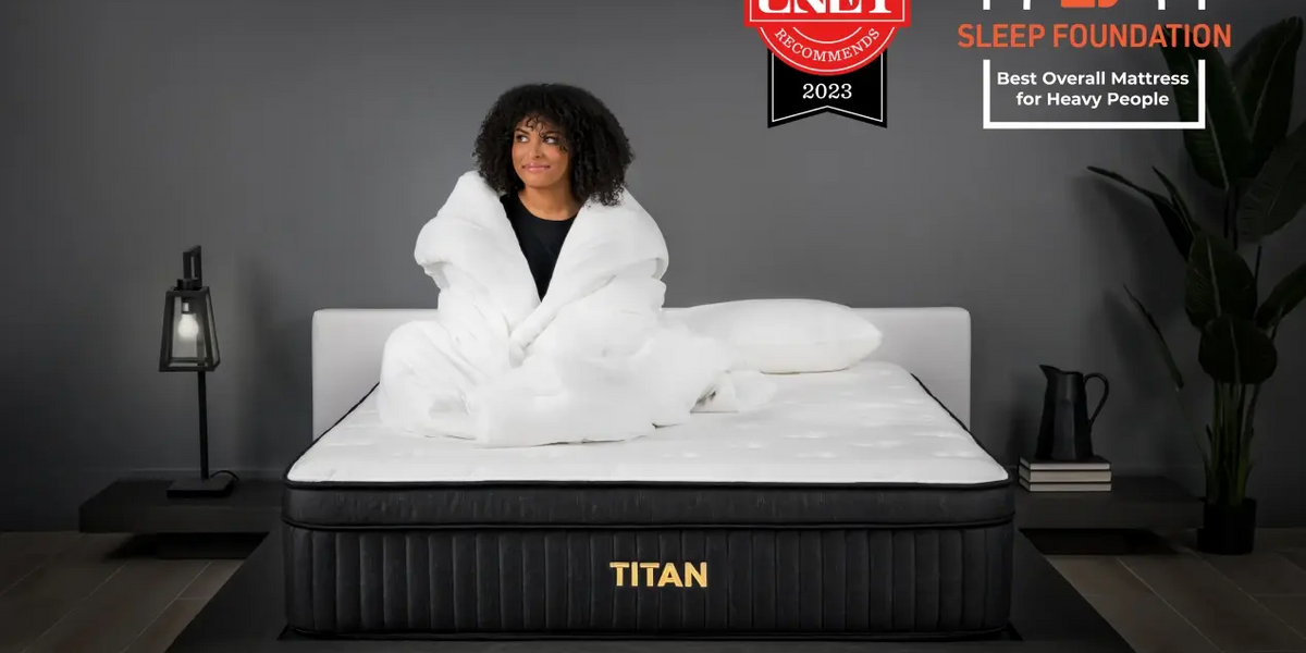 Brooklyn Bedding™ Titan Plus Luxe Mattress w/ Optional GlacioTex™