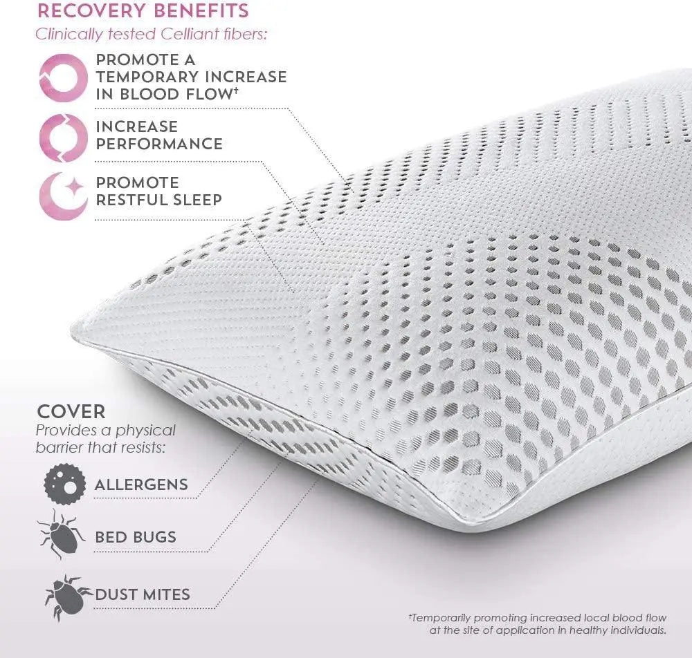 Body Chemistry King Size Celliant Temperature Neutral Pillow